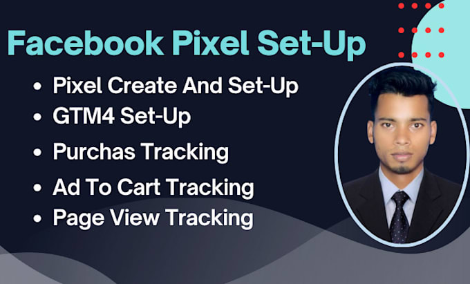 Setup facebook pixel and conversion tracking with gtm by Facebookadsmamu | Fiverr