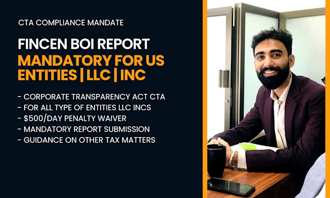 File boi report or beneficial ownership information for llc by Austin_any | Fiverr