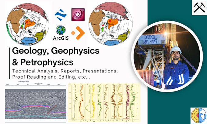 Do geology, petrophysics and geophysics related projects by ...