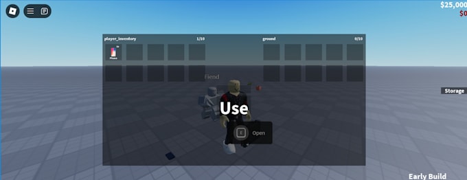Add inventory system to your roblox game by Realcoolghost | Fiverr