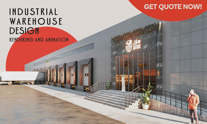 Design warehouse industrial buildings walkthrough animation by ...