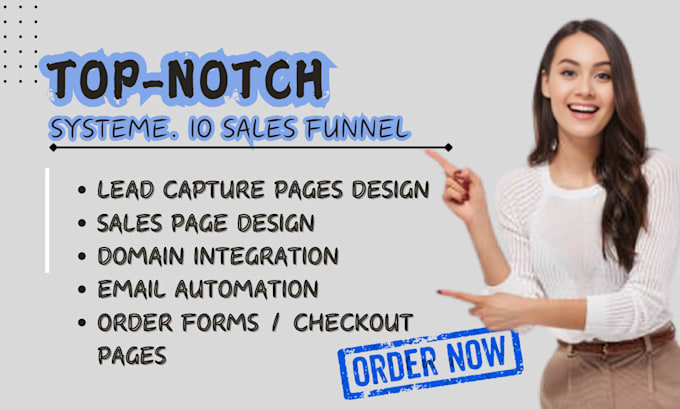Setup systeme io sales funnel, , sales funnel, systeme io landing page ...