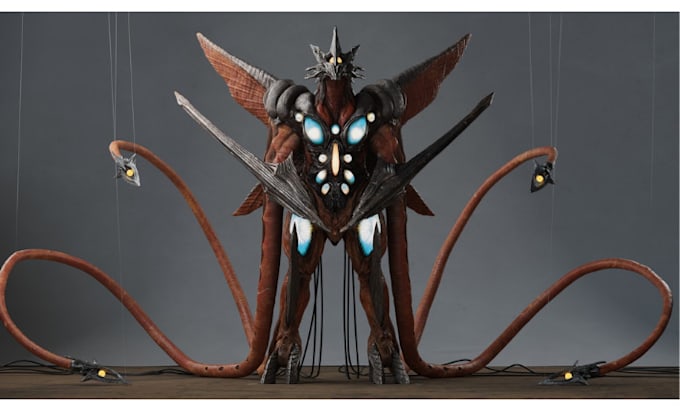 Design 3d monster, 3d creature, 3d character, realistic character ...