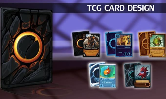 Draw tcg card tarot oracle zodiac signs symbol card game design board ...
