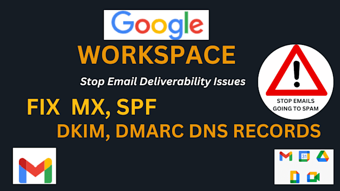 Fix and setup mx spf dkim dmarc dns records by Saintmark88 | Fiverr