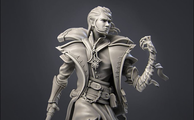Sculpt 3d,stl file,convert 2d into 3d,3d printable model,3d miniature ...