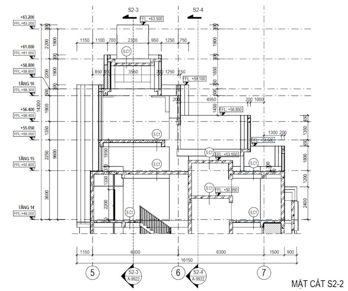 Dimensions revit file and export to pdf by Khanh_ktv | Fiverr