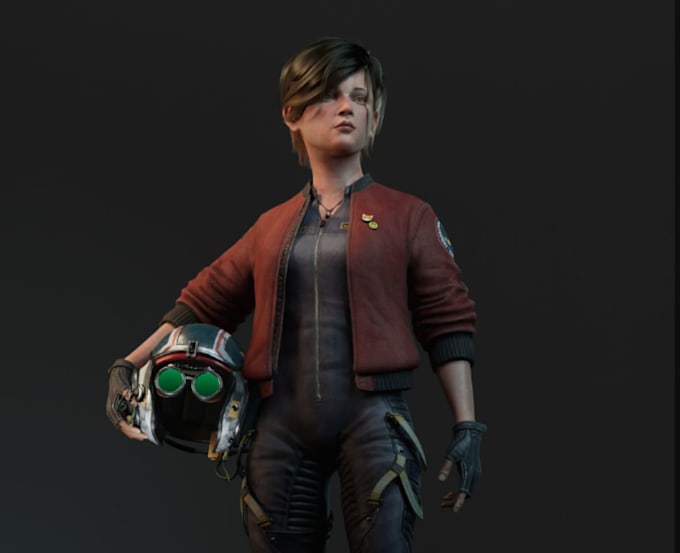 Build up 3d realistic character modelling, modular character ...