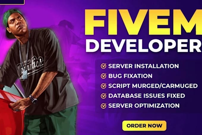 Create, configure or optimize your fivem server or script by Wayzon | Fiverr
