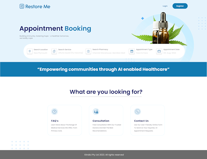 Design a beautiful web front end design by Sam_haid | Fiverr