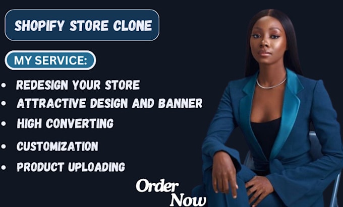 Clone, reimagine branded shopify stores by Shukurosolution | Fiverr
