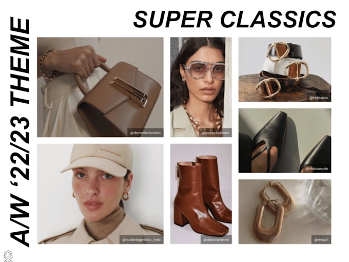 Create fashion trend analysis report, mood board presentation deck by ...