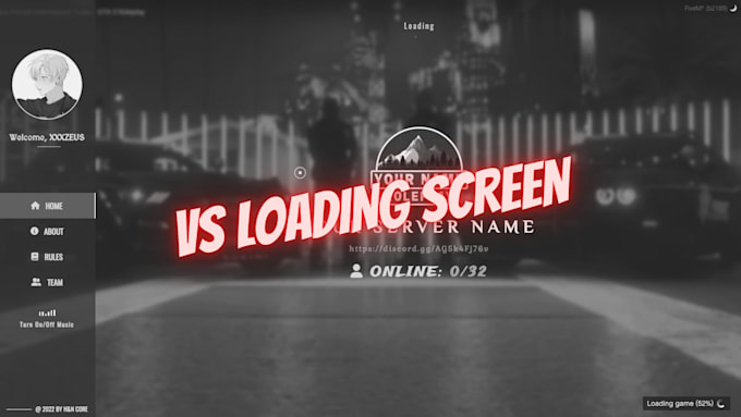 Create loading screen for your fivem rp and discord server by ...
