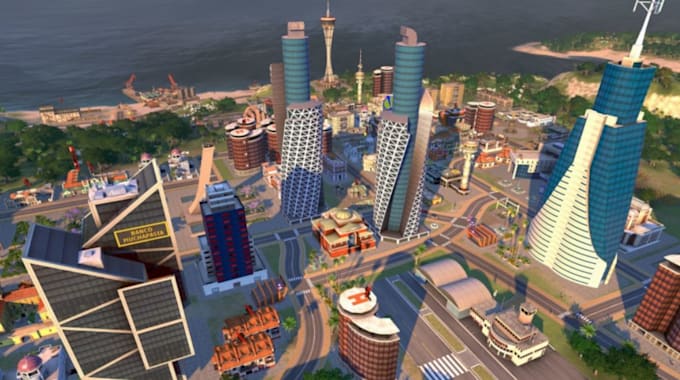 Be 3d game roblox environment,realistic city map,roblox vfx, landscape ...