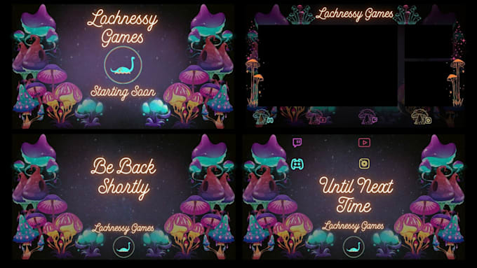 Create custom stream layouts overlays and graphics by Nerdienessie | Fiverr