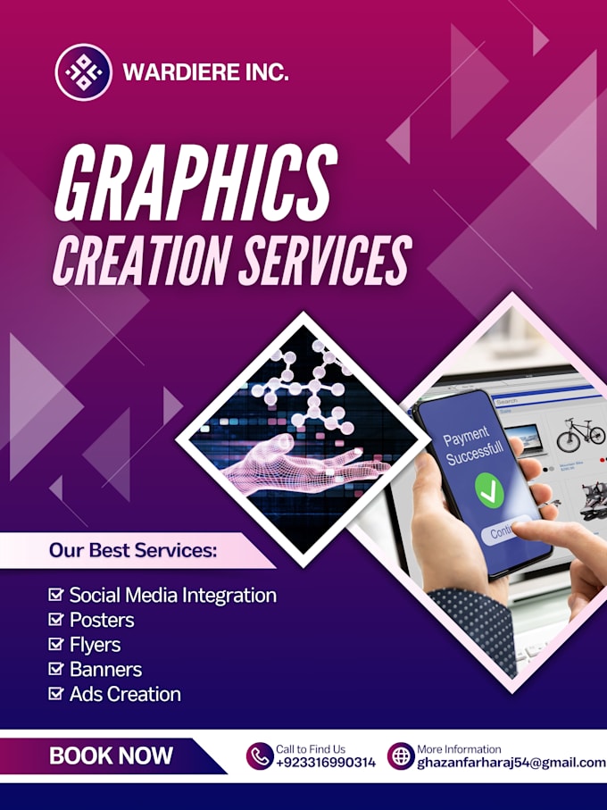 Design flyers banner social media posts and logo by Ghazanfarharaj | Fiverr