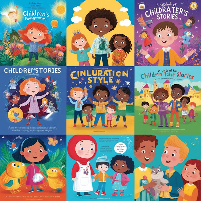 Creative and fun illustrations for kids storybooks by Aqsa08hg | Fiverr
