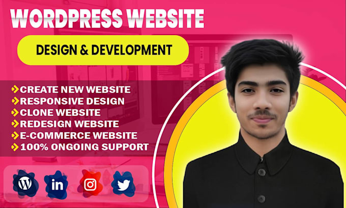 Build wordpress responsive design and website development by Abidhasan47 | Fiverr