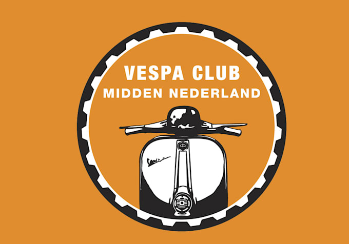 Design high quality professional vespa logo in illustrator by Sonia ...