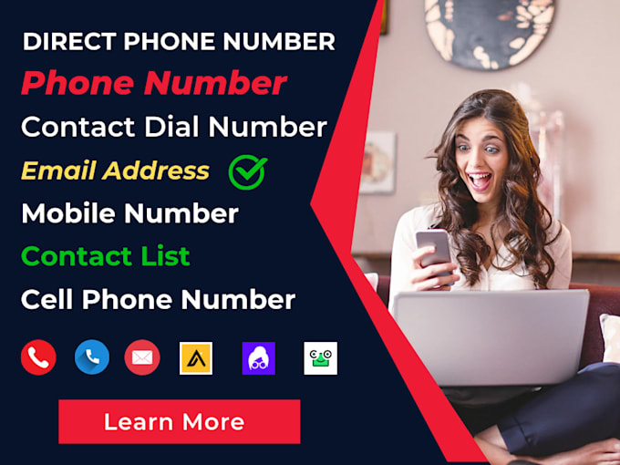 Direct phone number, mobile numbers, dial number, cell phone by Leadgen ...