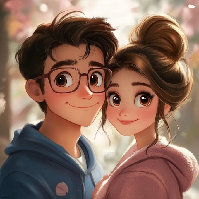 Create disney pixar style cartoon portraits by Laeanaeza | Fiverr Create disney pixar style cartoon portraits by Laeanaeza | Fiverr