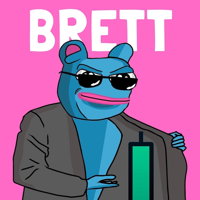 Crypto meme video meme character solana meme brett pepe meme coin art blockchain by Osho83 | Fiverr