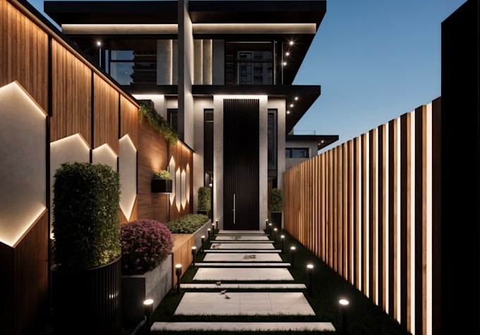 Create 3d model and render exterior, interior, 3d floor plan by Engomarashraf | Fiverr