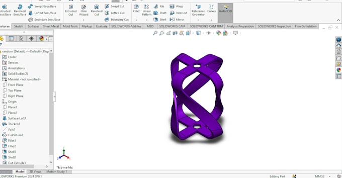 Design 3d models using solidworks by Onge_daniel | Fiverr