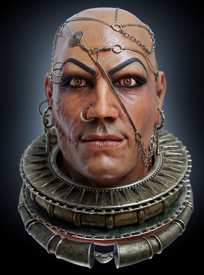 Do 3dmodeling sculpting texturing uv lighting rendering by Alan_v0777_ | Fiverr