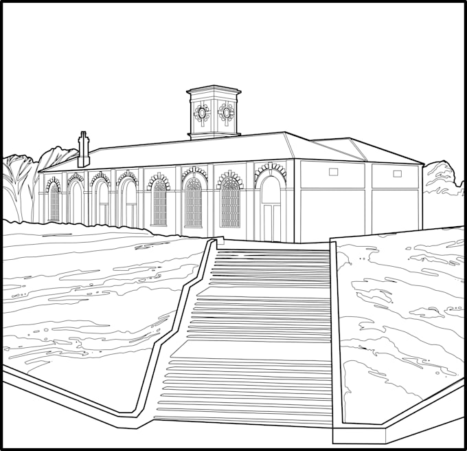 Convert your pictures into coloring book, line drawing vector cartoon ... Convert your pictures into coloring book, line drawing vector cartoon ...