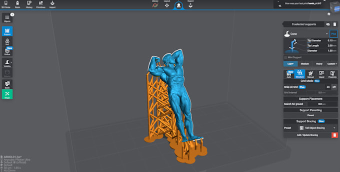 Prepare your 3d model for resin 3d printing by Boomscalemodels | Fiverr