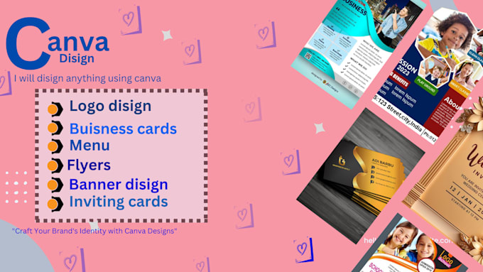 Create stunning disign on canva by Faizanulislam11 | Fiverr