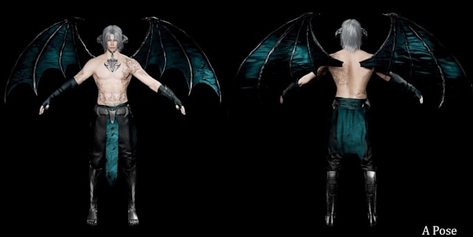 Be 3d animations retarget,unity character,4k textures,humanoid skeleton ...