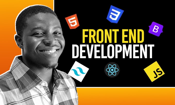 Develop responsive frontend web apps using react js, tailwind css ...