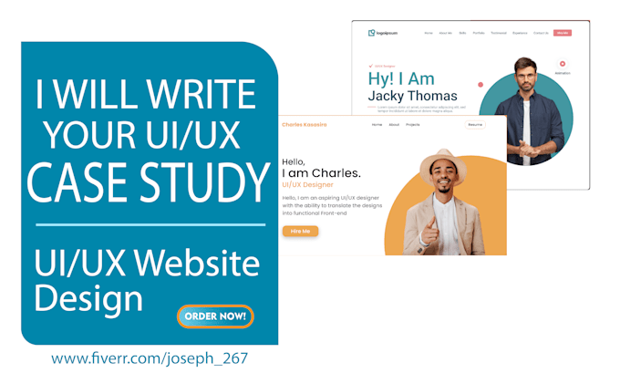 Write ux ui case study for your portfolio by Joseph_267 | Fiverr