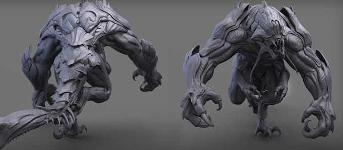 Convert and resculpt your 2d image into 3d stl file, miniature,toys,cut ...