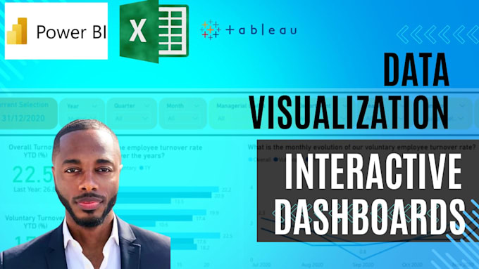 Do data visualization, design interactive dashboards with excel and ...