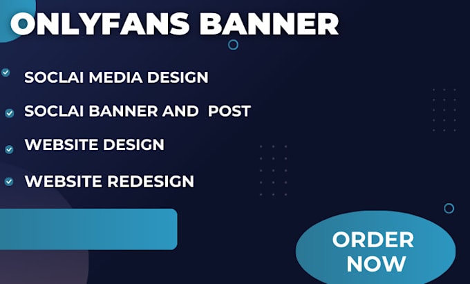 Do onlyfans banner, header, and design with a free logo by Abdufaiza ...