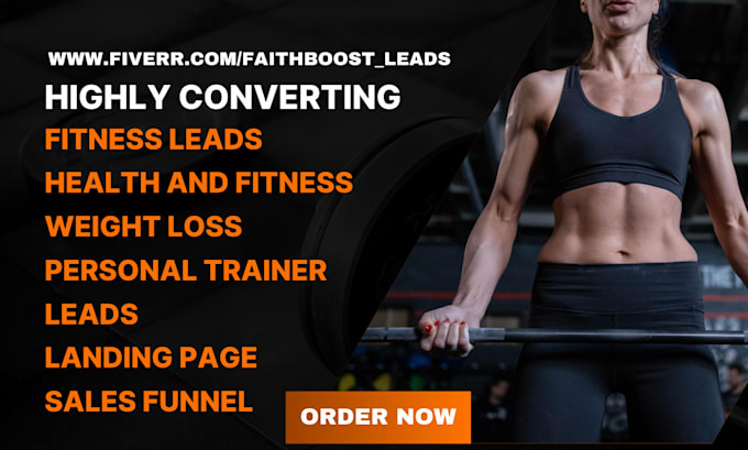 Generate fitness leads health and fitness weight loss personal trainer ...