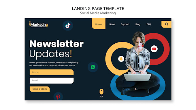 Create update and optimize your wordpress blog for seo by Bablu560 | Fiverr