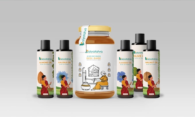 Create your product label design by Kingsfortune1 | Fiverr