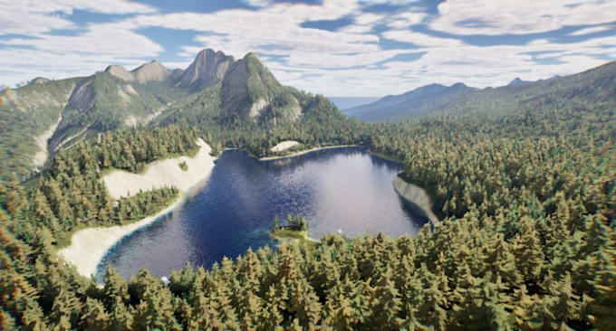 Create level design, game environment, 3d mapping, terrain design,world ...