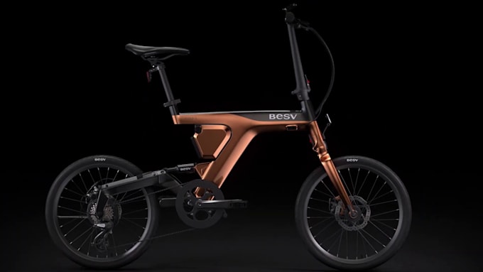 Render 3d bicycle animation 3d bike design 3d bike modelling with exploded view by Arrowpix | Fiverr