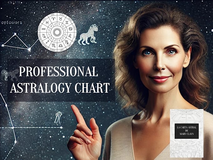 Do professional astrology birth chart interpretation by Mary_clayn | Fiverr