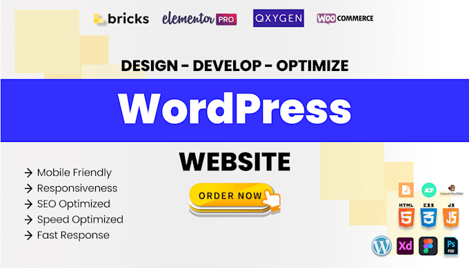 Create complete responsive wordpress website by Xdeveloperss | Fiverr Create complete responsive wordpress website by Xdeveloperss | Fiverr