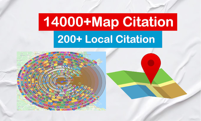Create 14000 map citations and 200 local citations for gmb ranking by ...