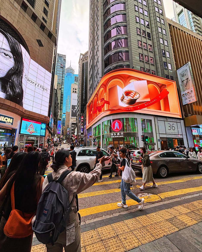 Create stunning 3d anamorphic 3d billboard animation vfx ads 3d cgi ...