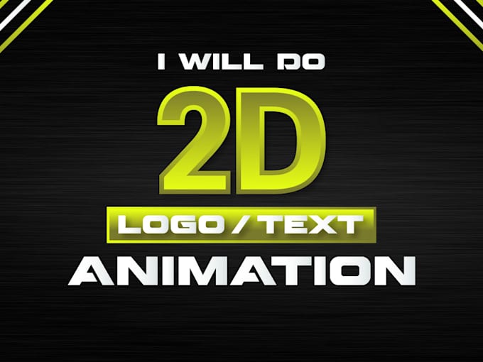 Do 2d text and logo animation by Daniyal917 | Fiverr