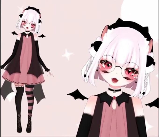 Draw and rig live2d vtuber rigging, vtuber model , 2d vtuber model ...