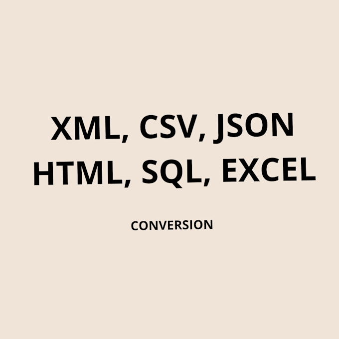 Convert Csv Xml Json Sql Files To Any Format Efficiently